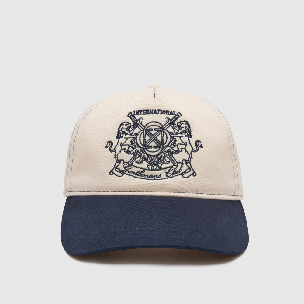 Gentlemen's Club Cap (Cream/Navy)