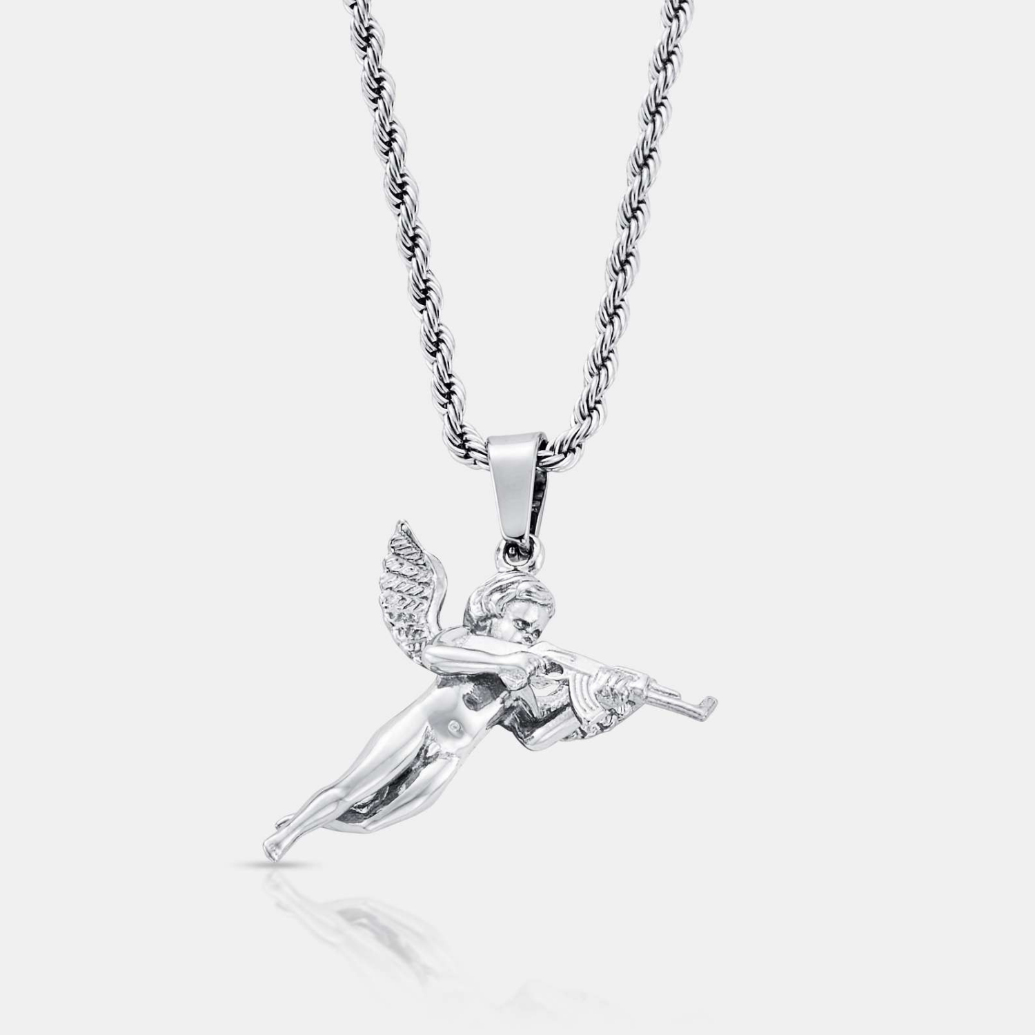Cupid Pendant (Silver) | CRAFTD UK